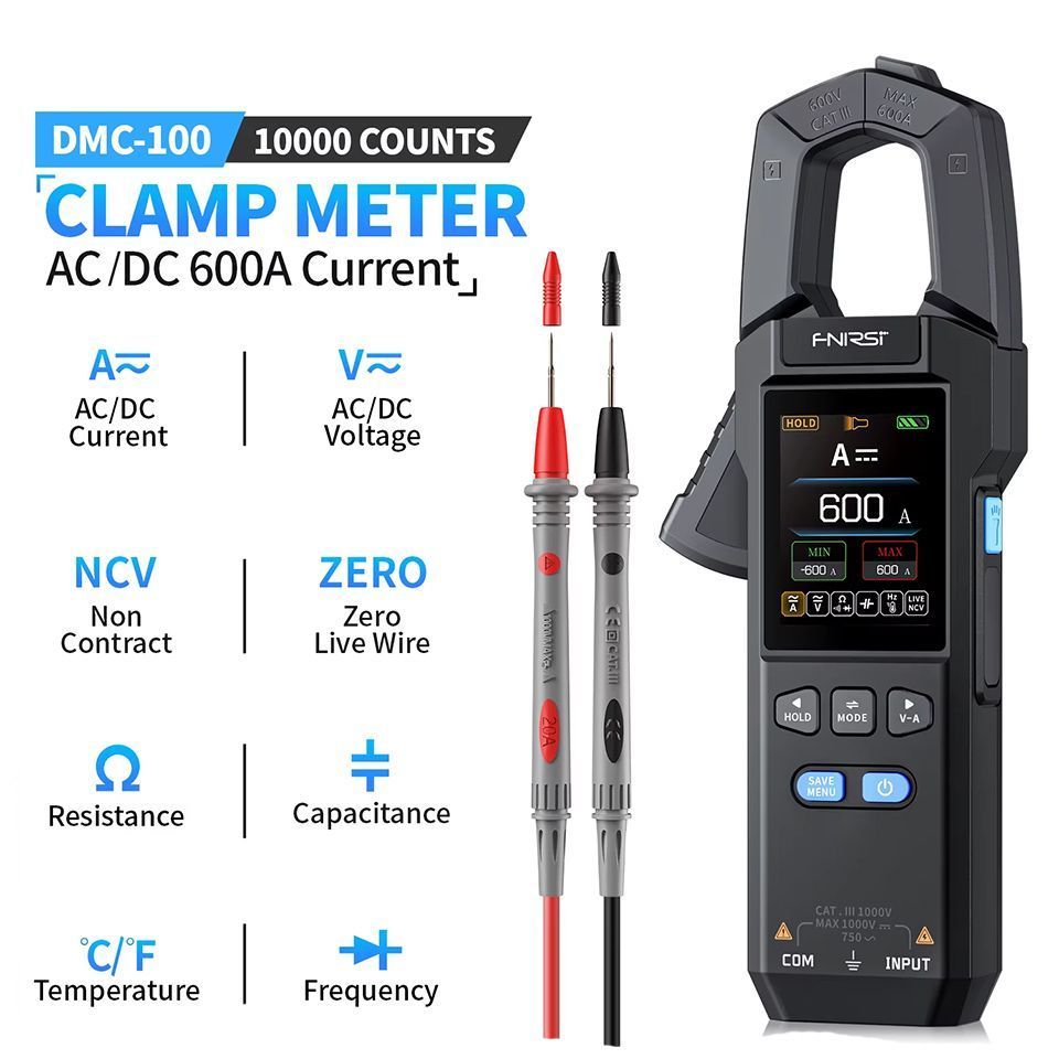 Купить FNIRSI DMC-100 Умные токоизмерительные клещи fn-dmc100 в ...
